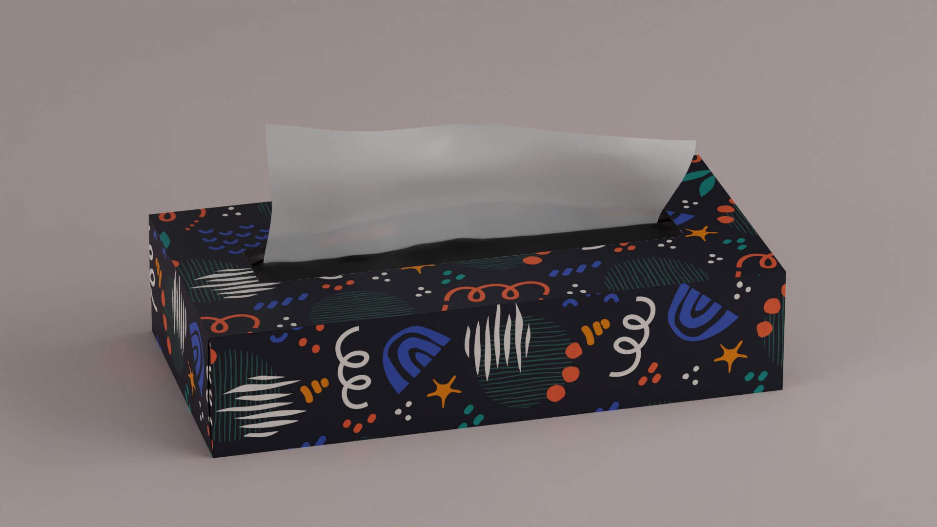 3D Tissue Box model - TurboSquid 2154822