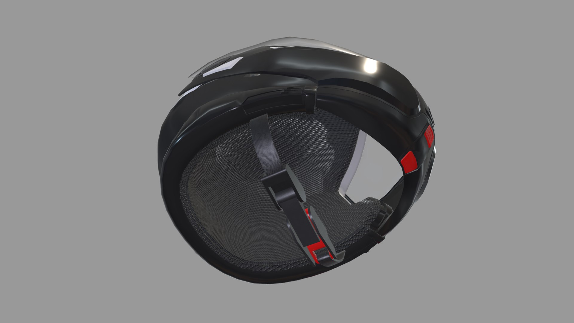 3D Motorcycle Helmet Low Poly PBR Realistic - TurboSquid 1930528