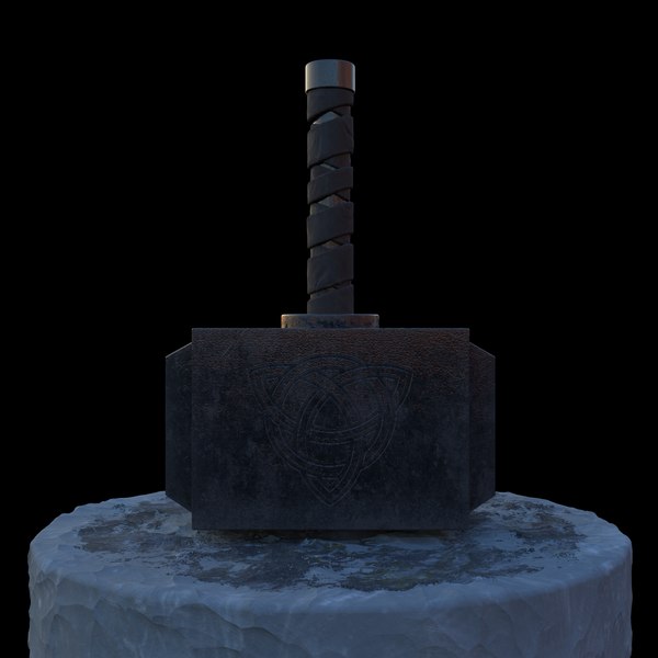 modelo 3d mjolnir - TurboSquid 1338145