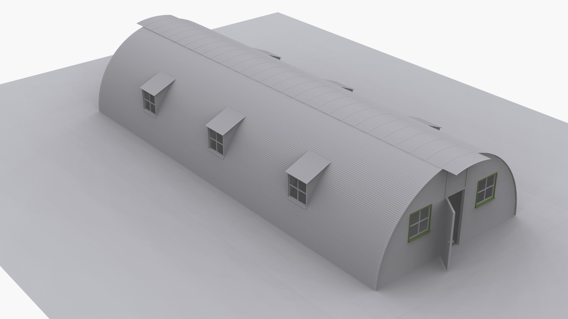 3D Quonset Hut - TurboSquid 2136491