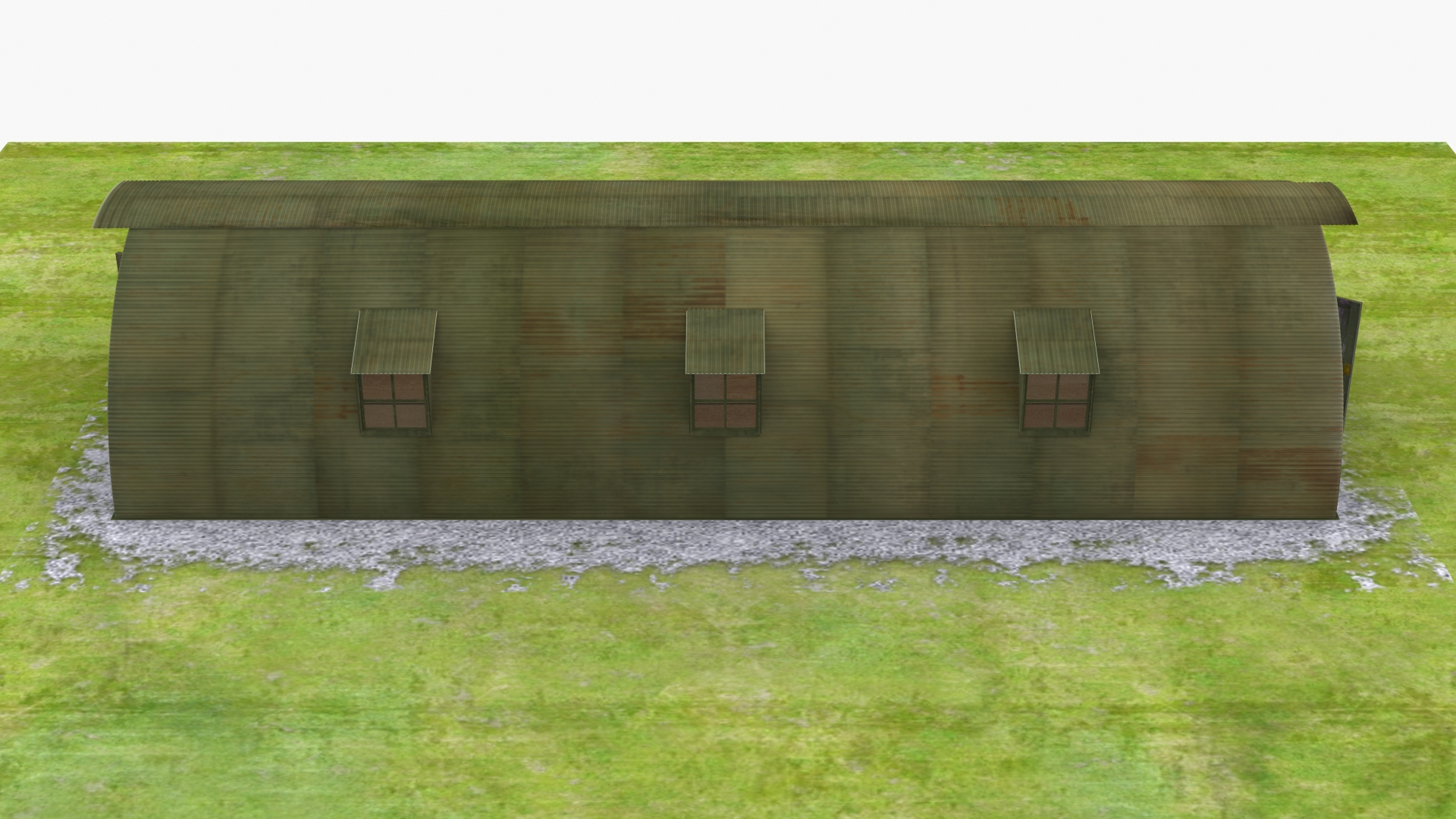 3D Quonset Hut - TurboSquid 2136491