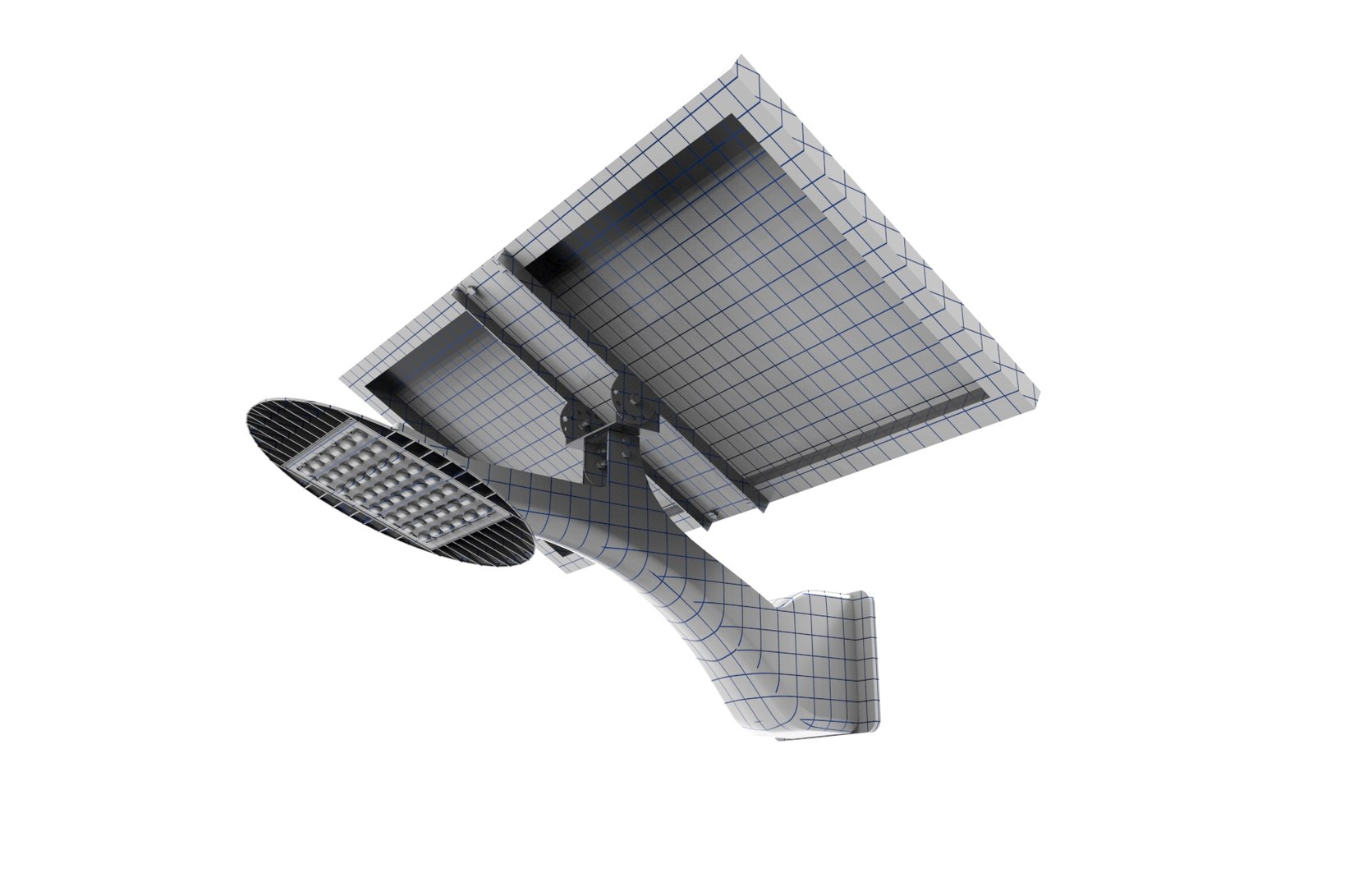 Solar Flood Light 3D Model - TurboSquid 1547676