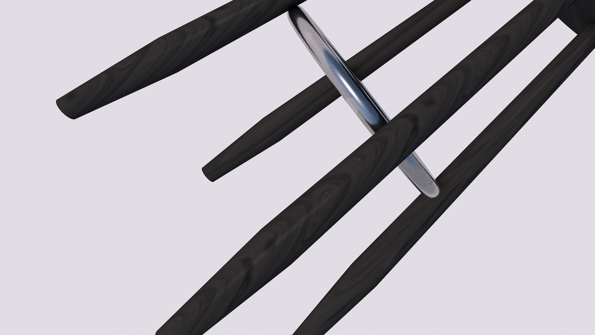 3D Bar Stool Black - TurboSquid 1749757