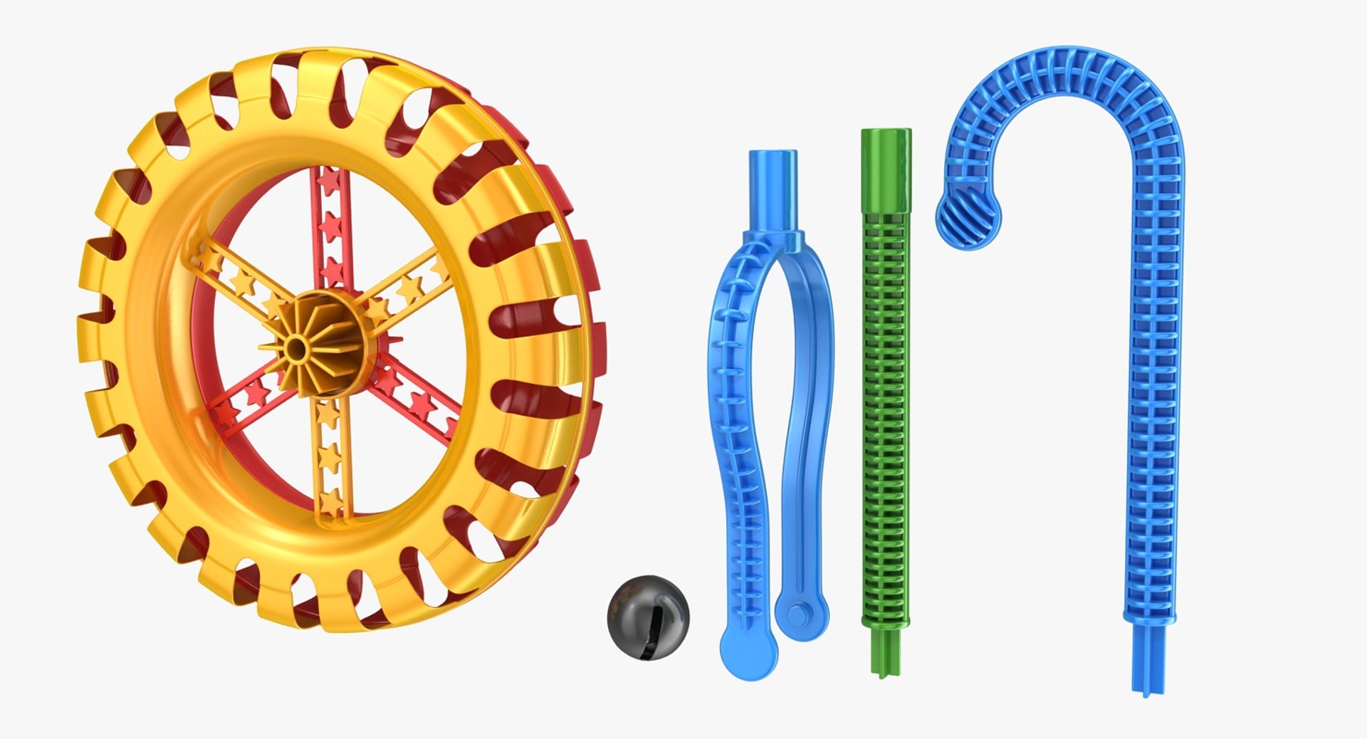 Baby Wheel Toy 3D Model - TurboSquid 1263205