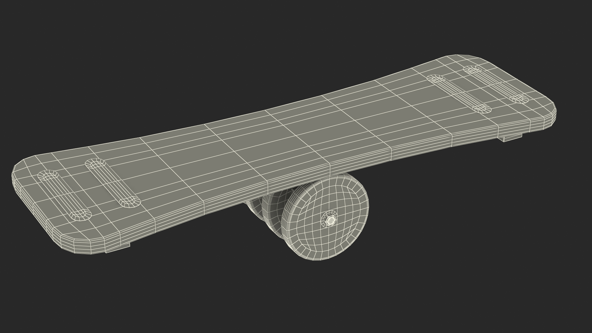 3D Balance Board Roller - TurboSquid 1705136