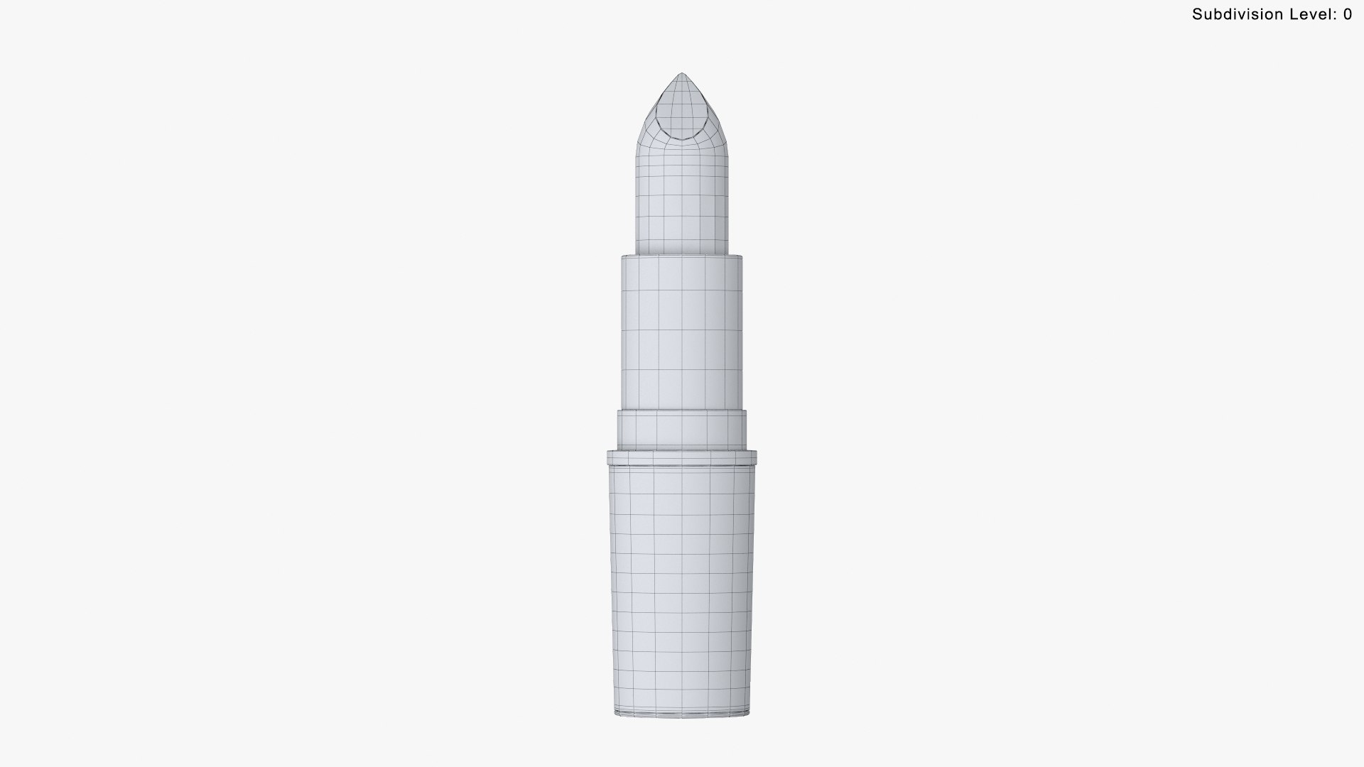 3D Model MAC Cosmetics Lustre Lipstick - TurboSquid 1952992