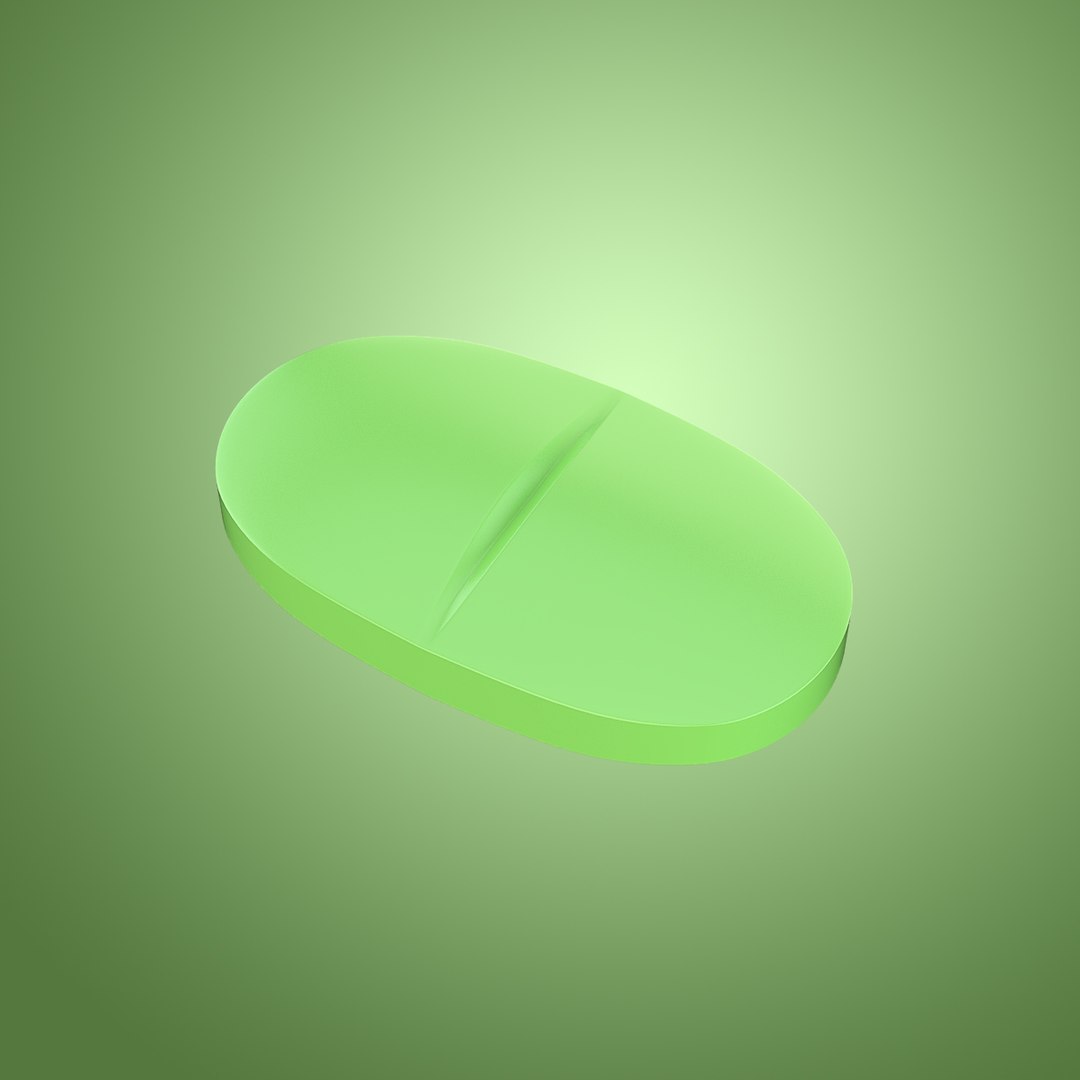 Max Medication Pills Oval