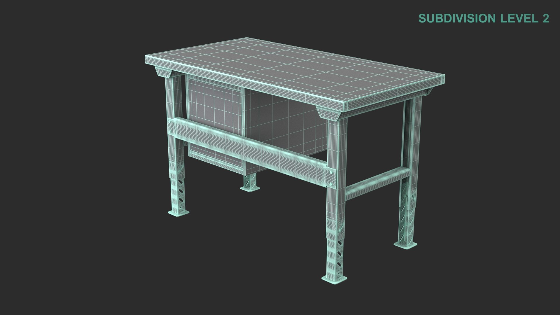 3D Workbench Model - TurboSquid 2021221