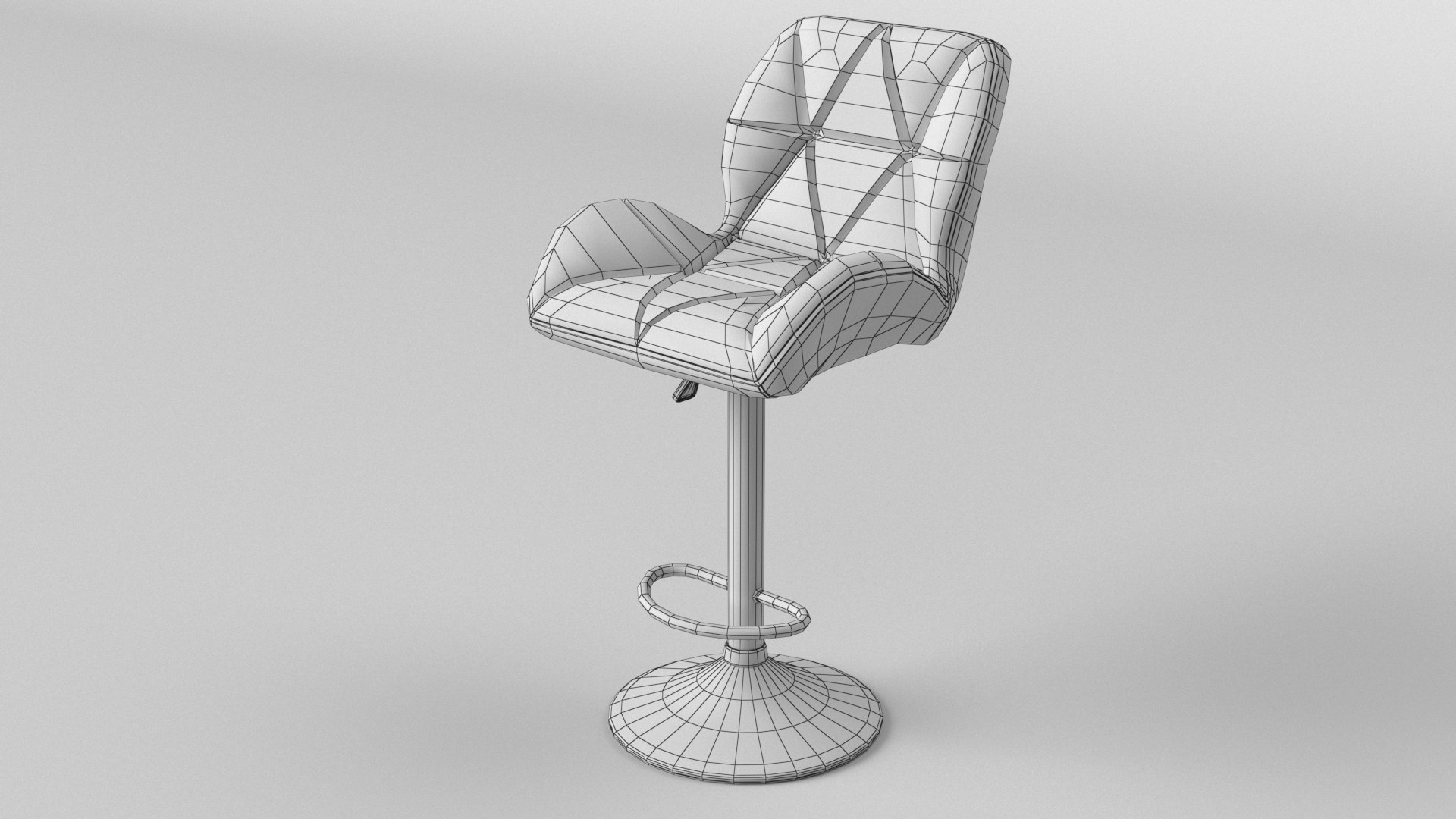 Bar Chair 3D Model - TurboSquid 1688951