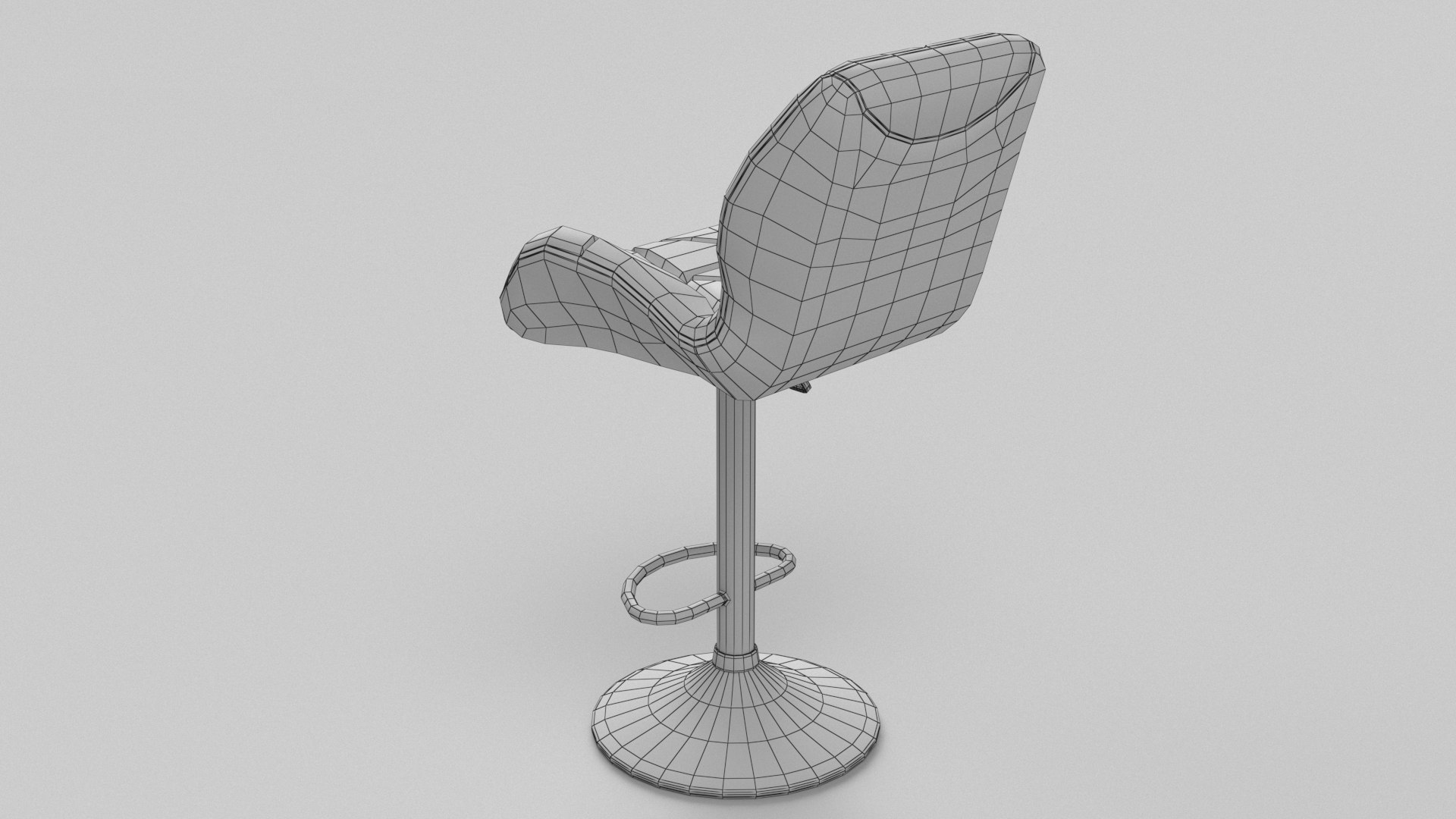 Bar Chair 3D Model - TurboSquid 1688951