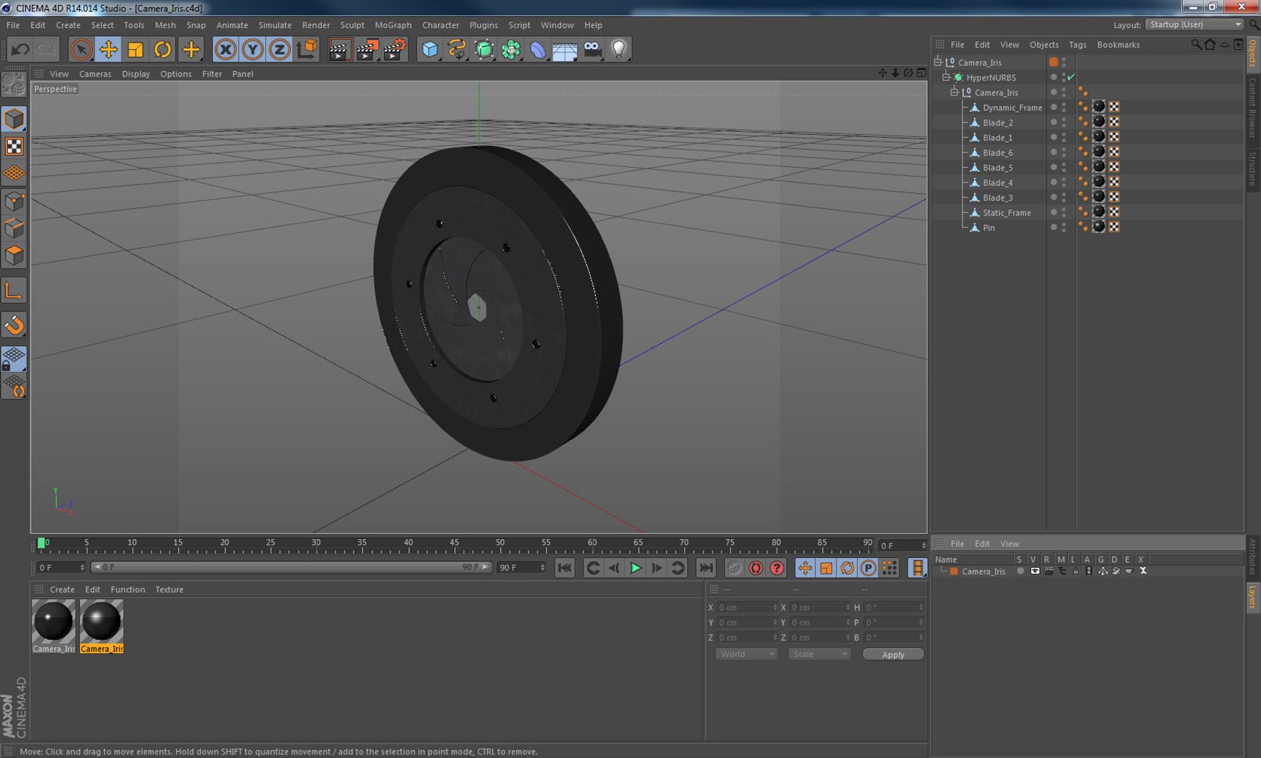 3D Camera Iris Model - TurboSquid 1288477