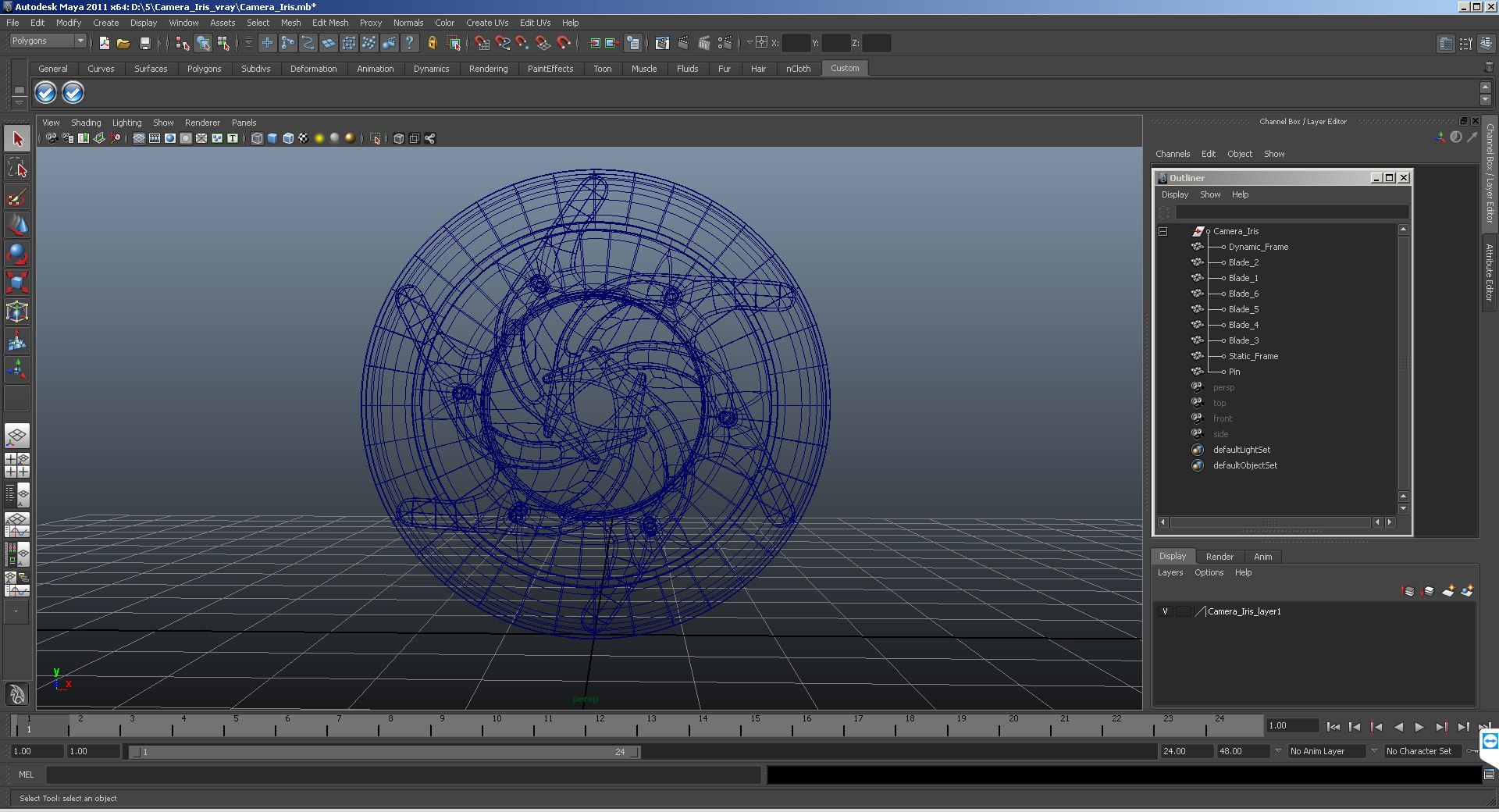3D Camera Iris Model - TurboSquid 1288477