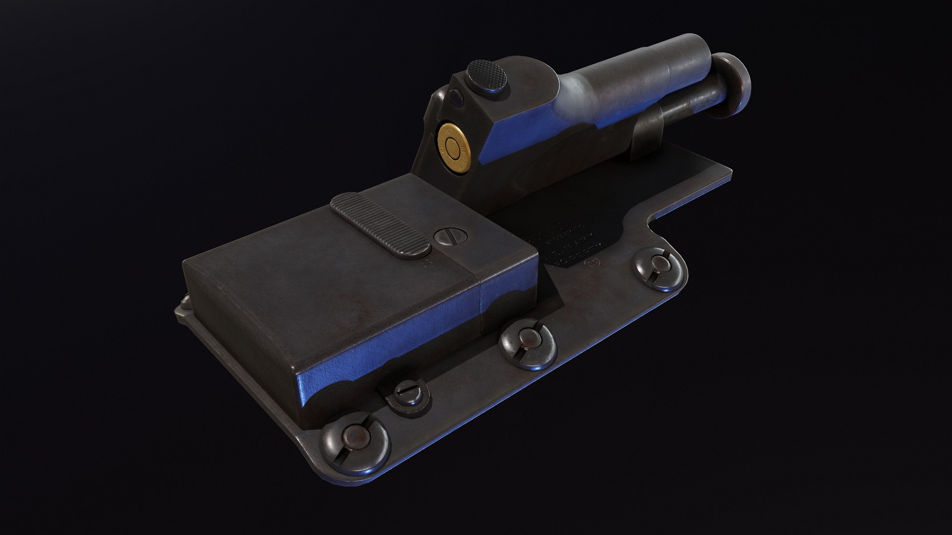 3D Sedgley OSS Fist Gun - TurboSquid 2211929