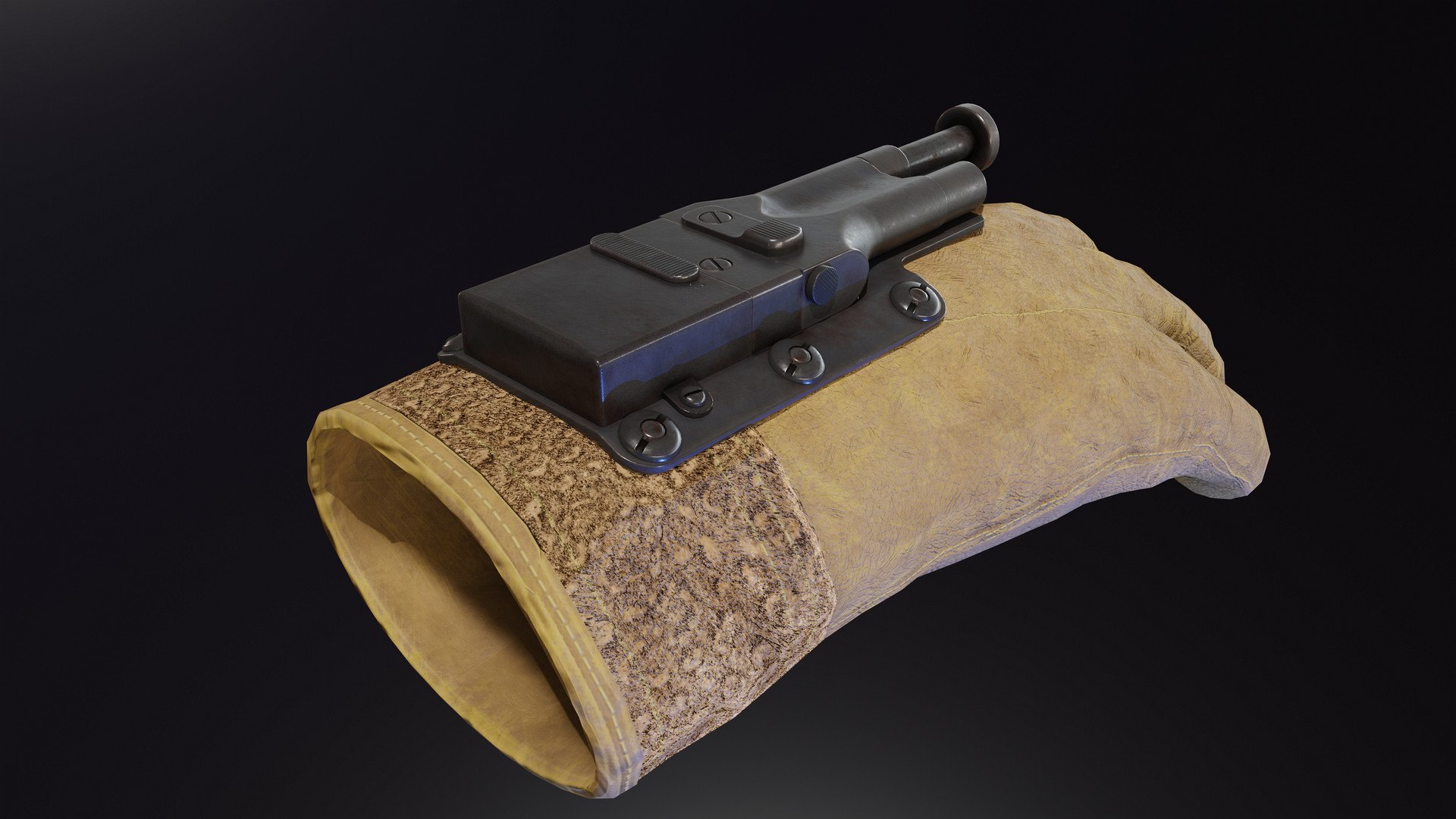 3D Sedgley OSS Fist Gun - TurboSquid 2211929