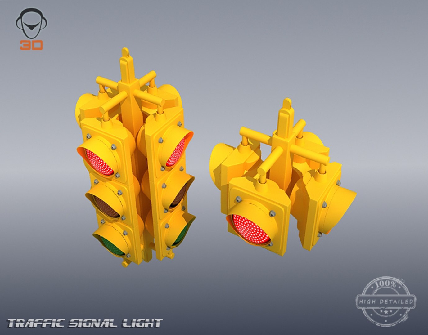 S Traffic Signal Light Animation