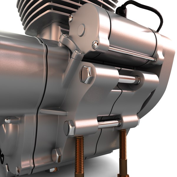 motorcycle engine cgt lingmu 3d model