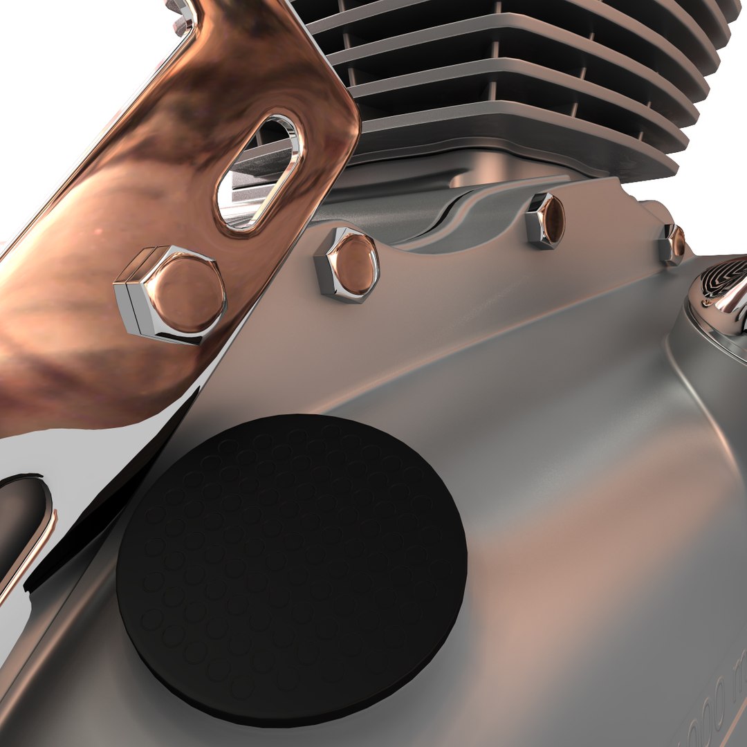 motorcycle engine cgt lingmu 3d model