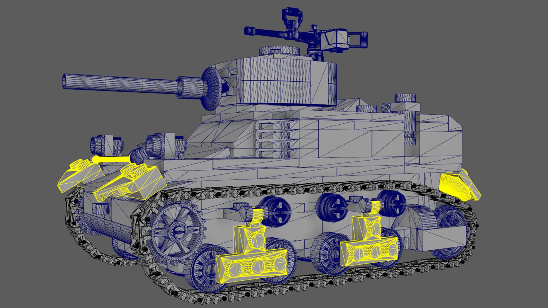 3D Rigged Lego M3A1 Tank - TurboSquid 1854100