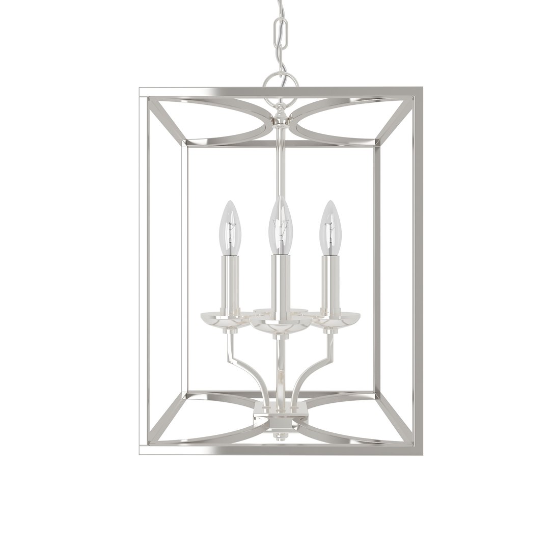 Light Lantern Square Chandelier 3D Model - TurboSquid 1937928