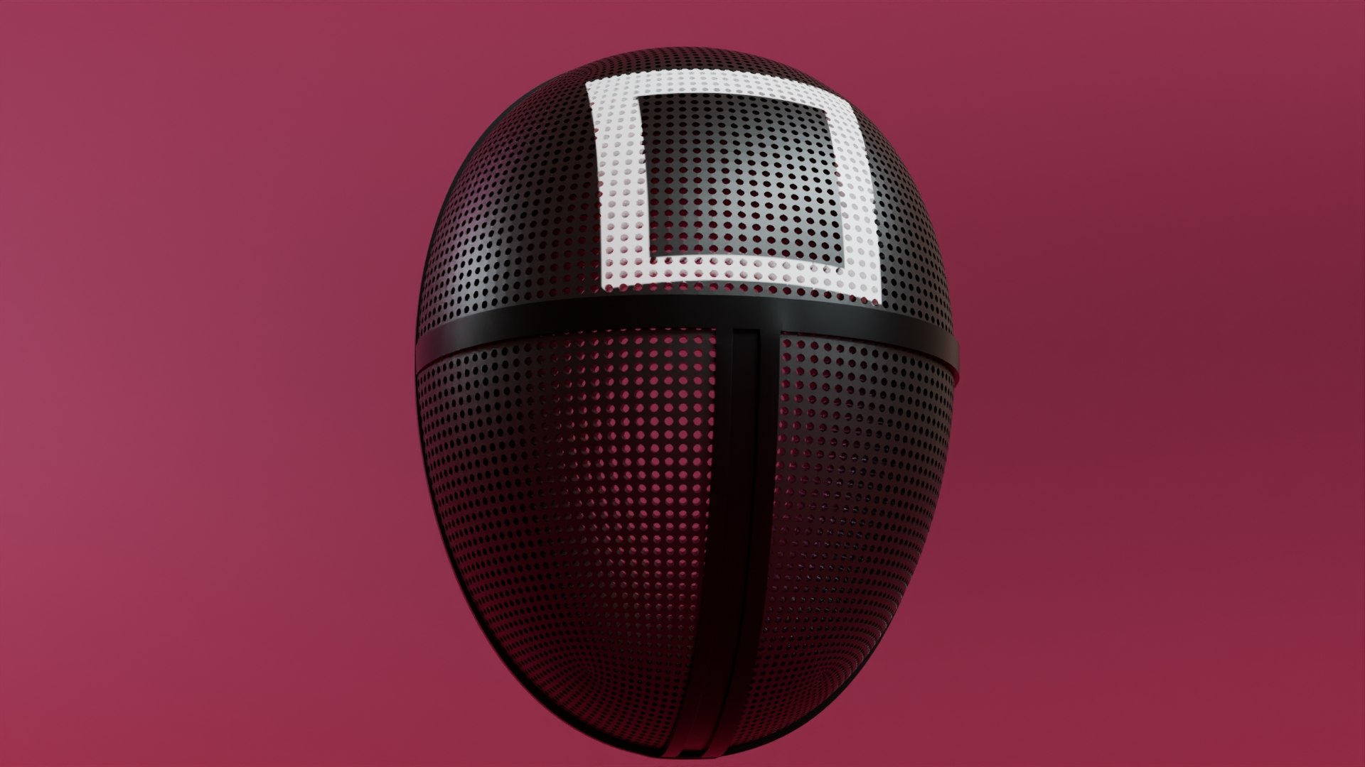 3D Squid Game Mask Square - TurboSquid 2334676