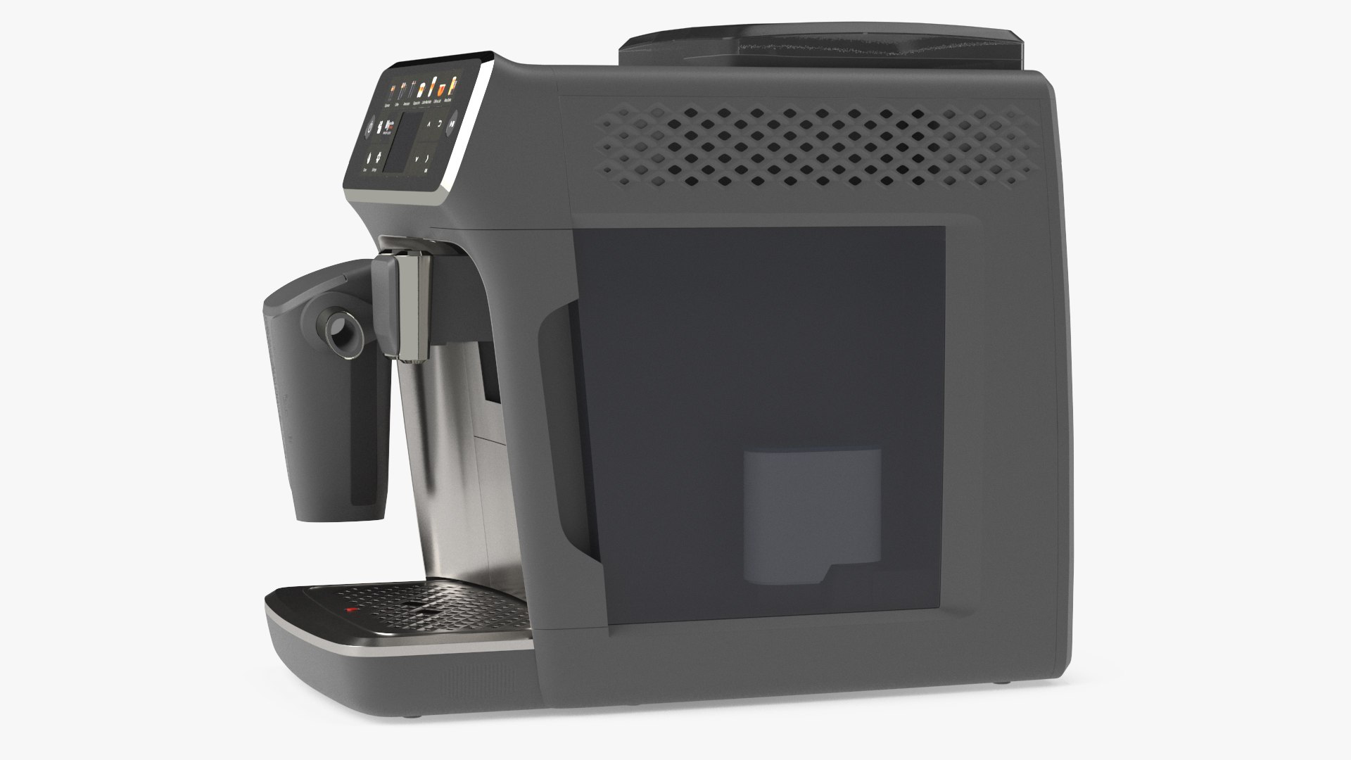 Automatic Espresso Machine Grey 3D - TurboSquid 2259216