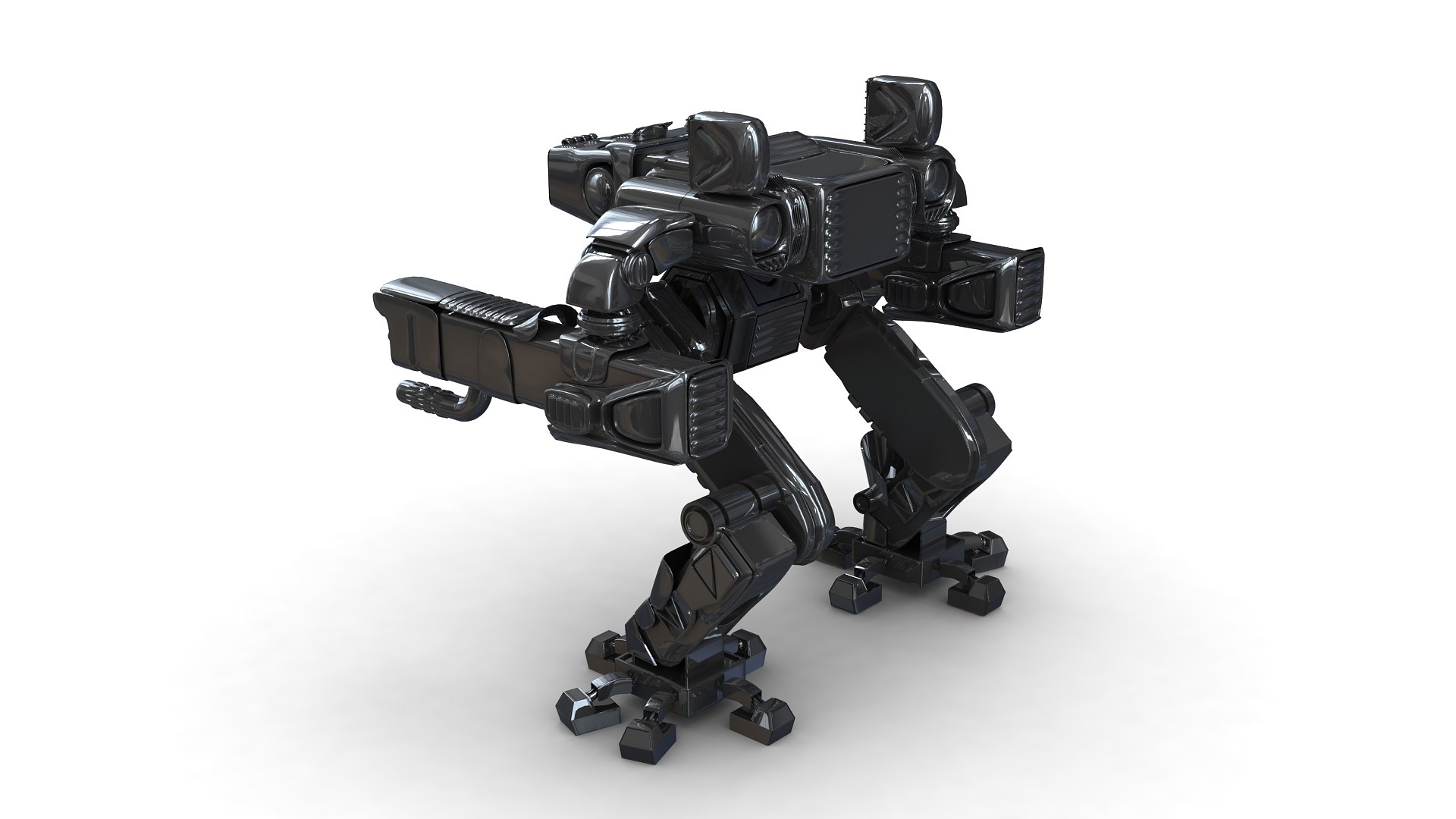 Mech Robot 3D Model - TurboSquid 1852608