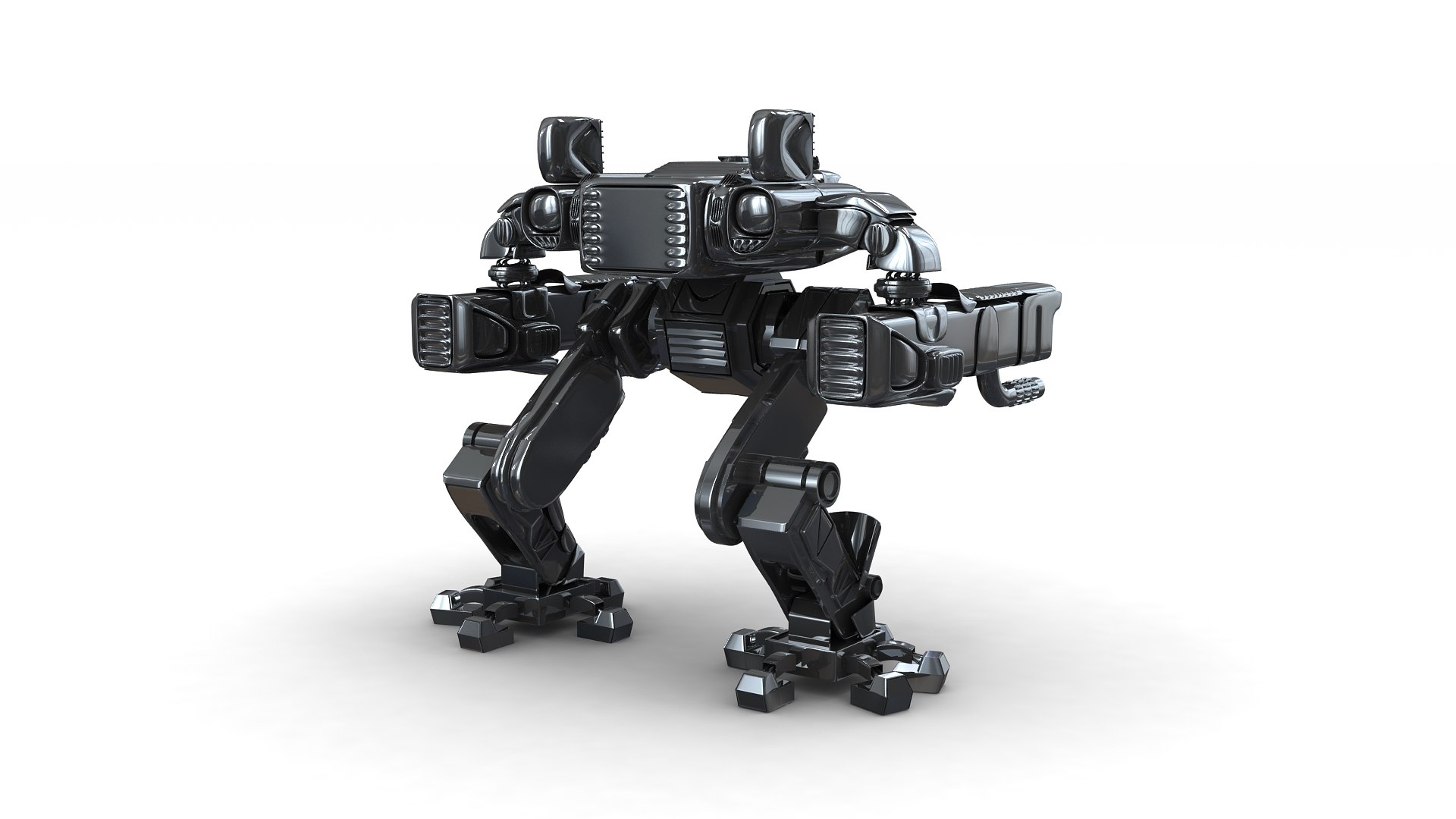 Mech Robot 3D Model - TurboSquid 1852608