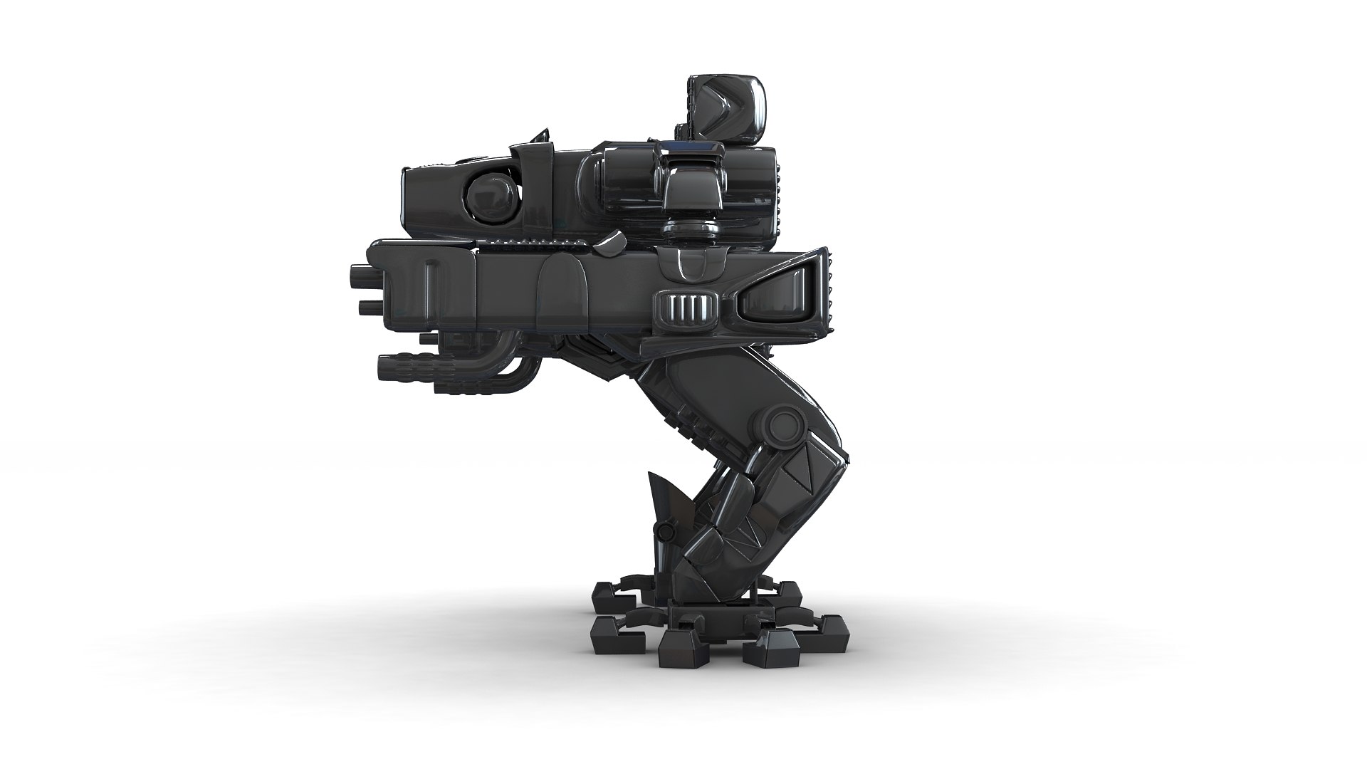 Mech Robot 3D Model - TurboSquid 1852608