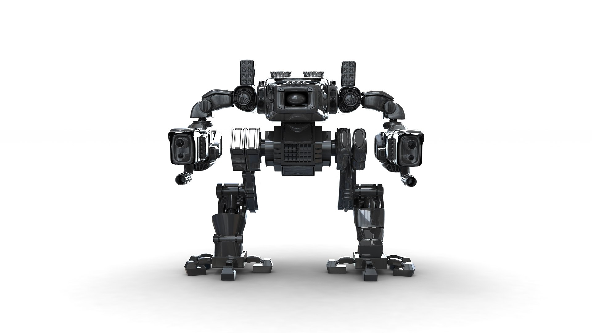 Mech Robot 3D Model - TurboSquid 1852608