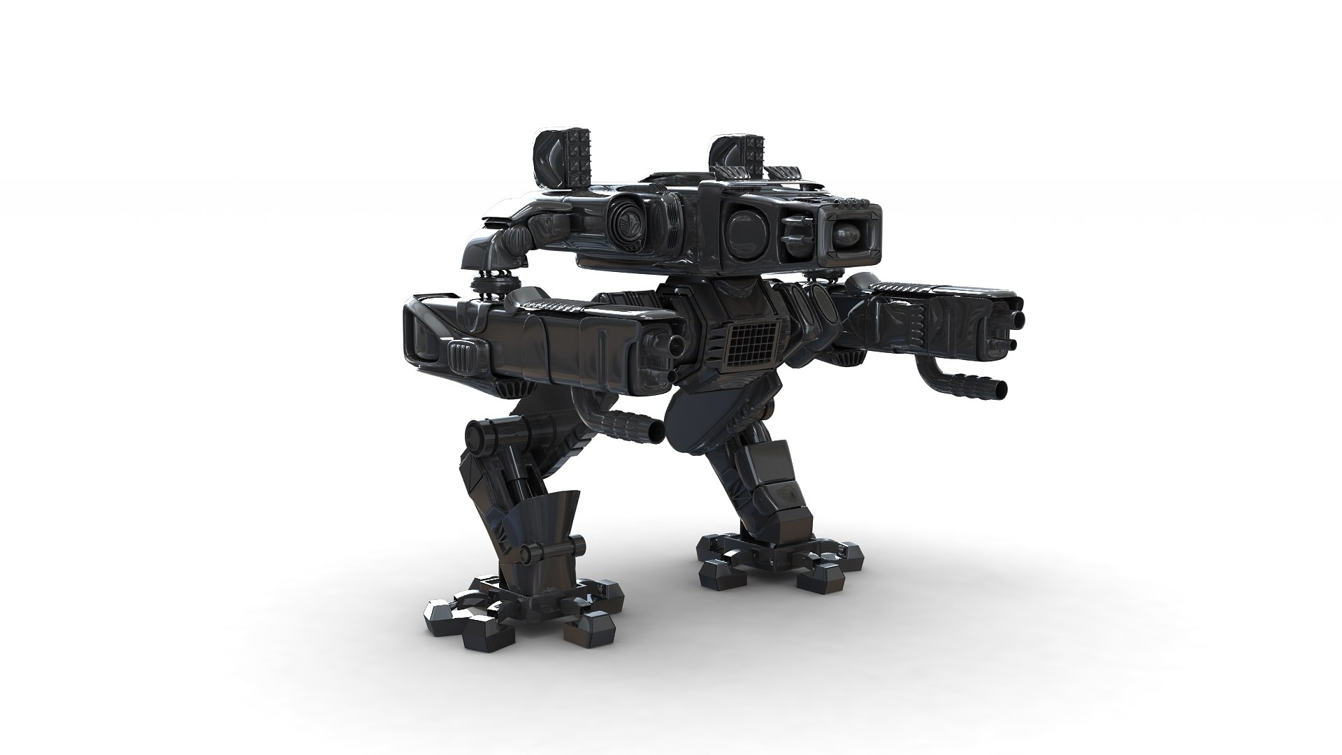 Mech Robot 3D Model - TurboSquid 1852608