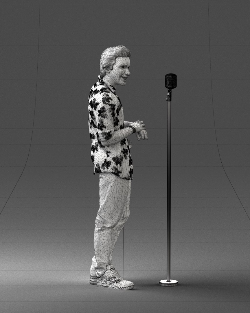 Retro Singer 3D - TurboSquid 1458301