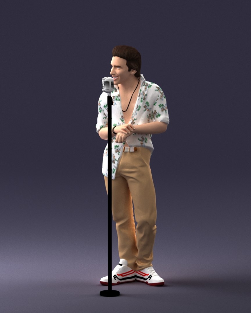Retro Singer 3D - TurboSquid 1458301