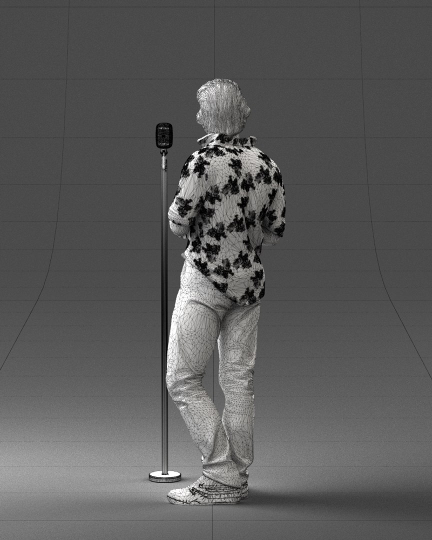 Retro Singer 3D - TurboSquid 1458301