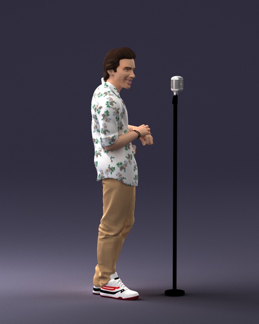 Retro Singer 3D - TurboSquid 1458301