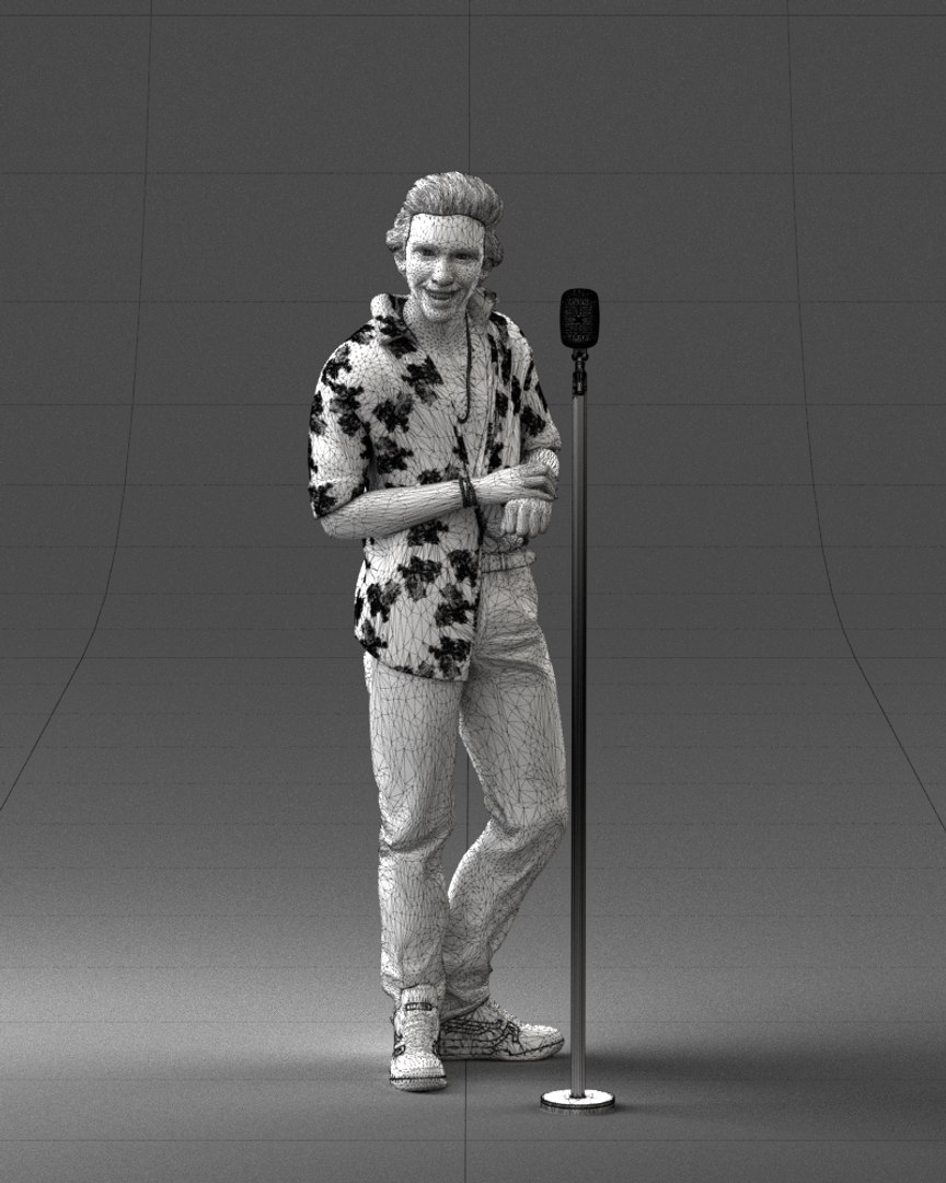 Retro Singer 3D - TurboSquid 1458301