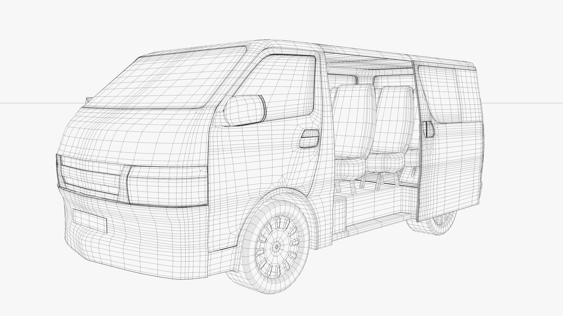 3D Passenger Van Matatu - TurboSquid 2271640