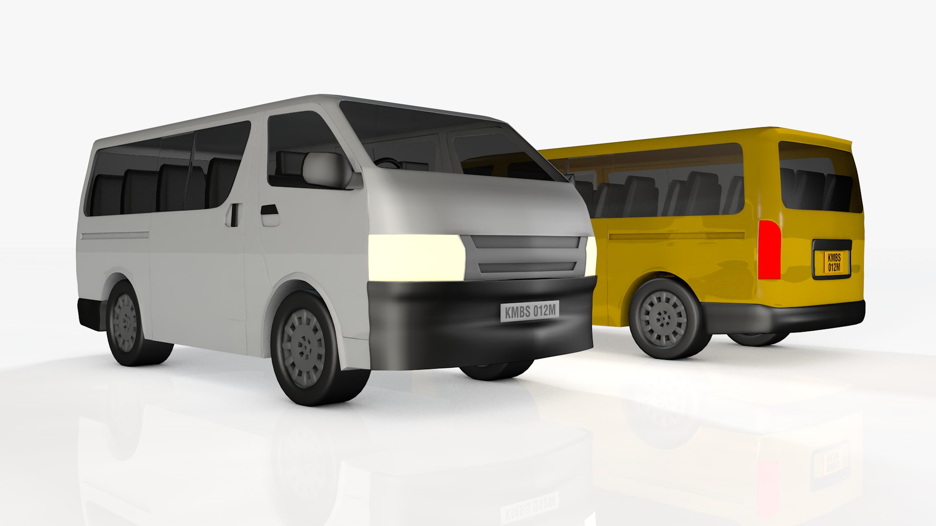 3D Passenger Van Matatu - TurboSquid 2271640