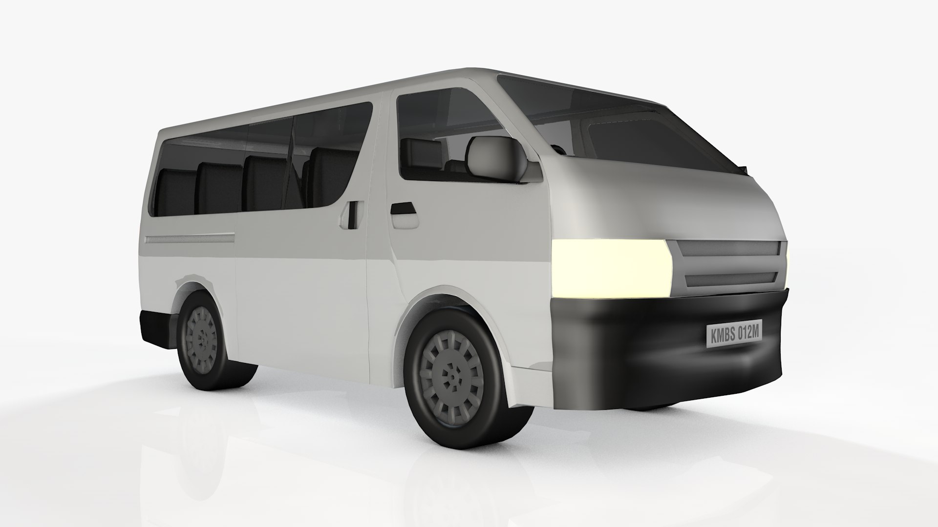 3D Passenger Van Matatu - TurboSquid 2271640