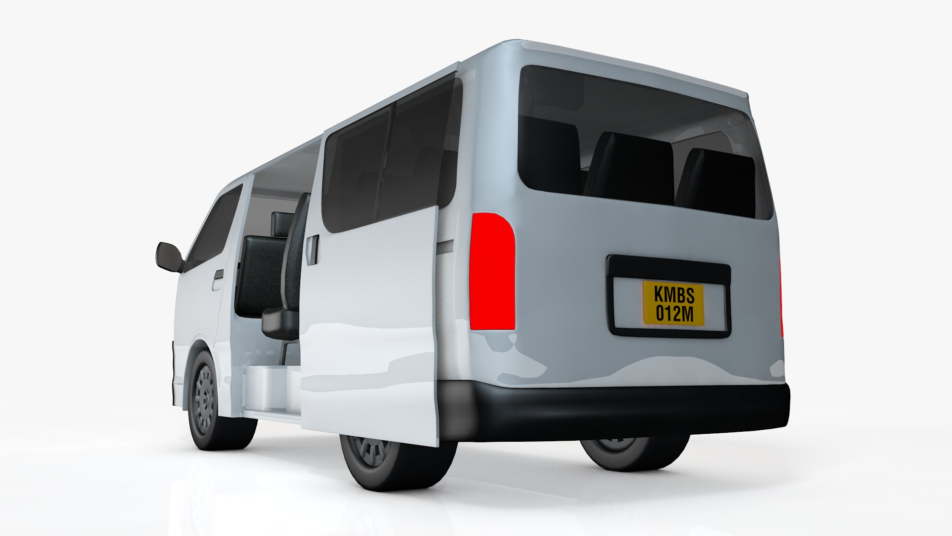 3D Passenger Van Matatu - TurboSquid 2271640