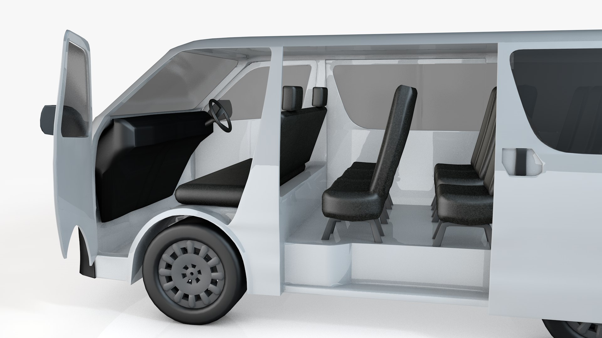 3D Passenger Van Matatu - TurboSquid 2271640