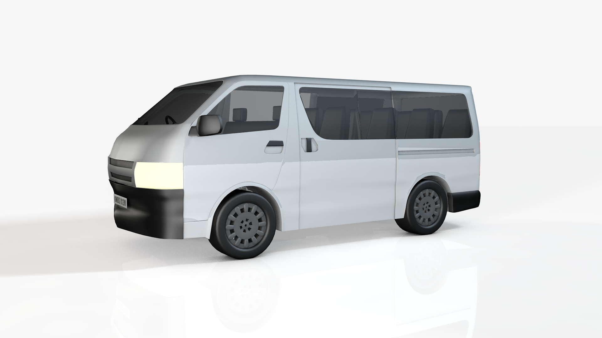 3D Passenger Van Matatu - TurboSquid 2271640