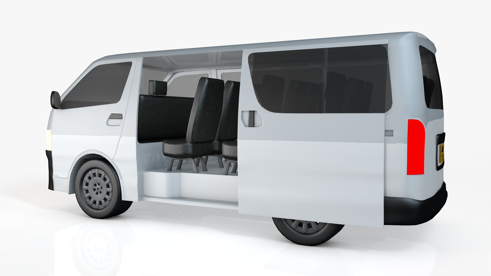 3D Passenger Van Matatu - TurboSquid 2271640