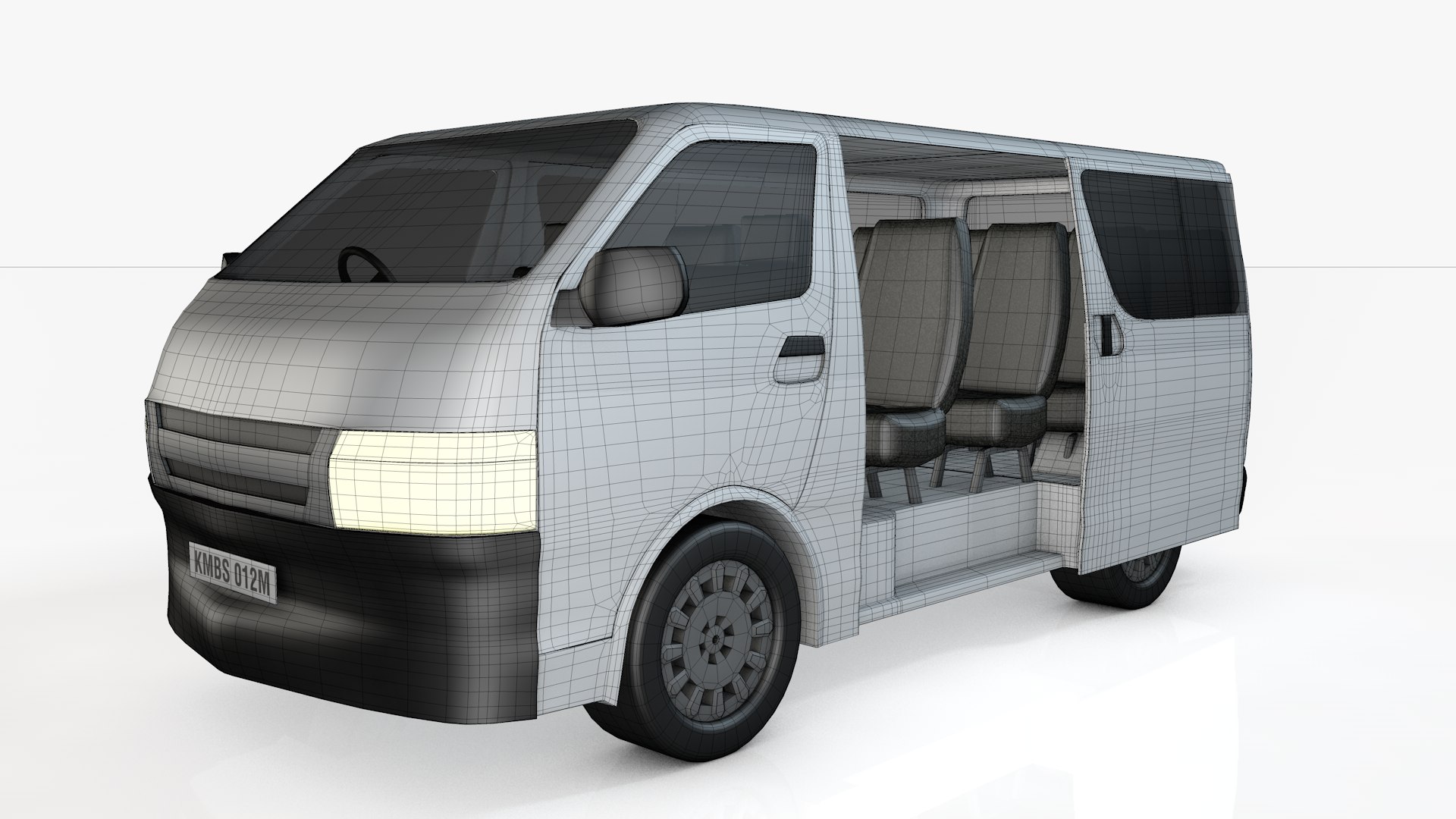 3D Passenger Van Matatu - TurboSquid 2271640