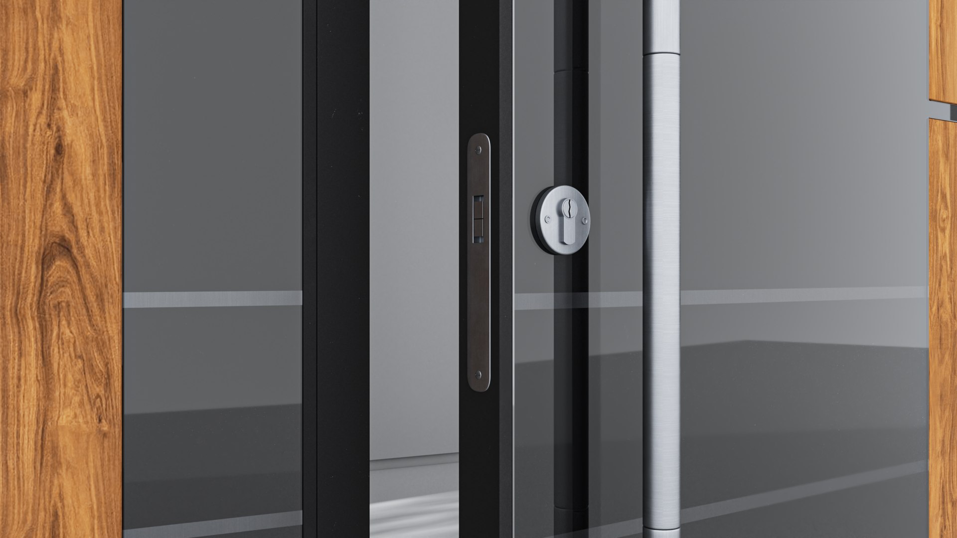 Aluminium Door 111 Model - TurboSquid 2024324