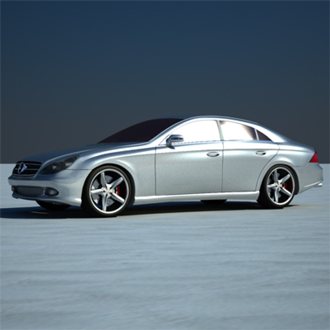 3d Mercedes Cls Model