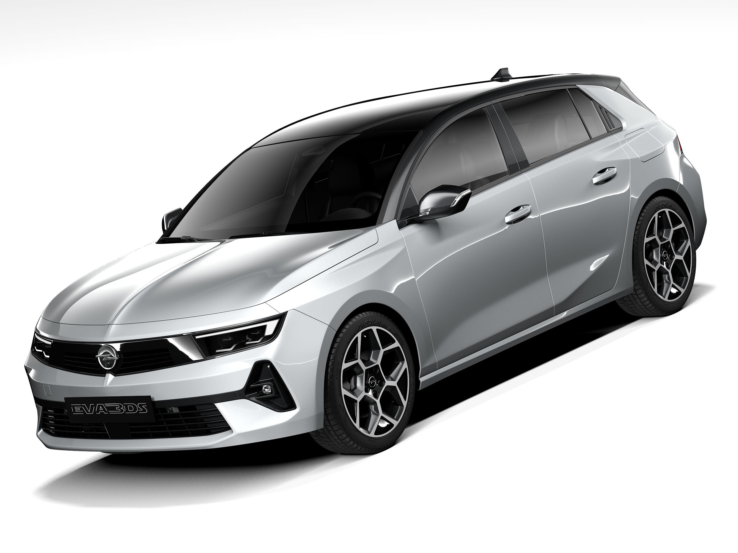 Opel Astra 2022 model - TurboSquid 1843508