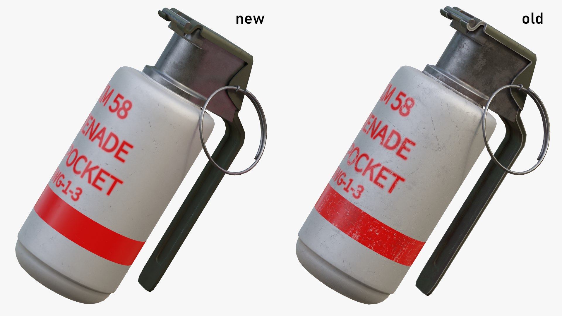 3D XM58 Riot Control Grenade Model - TurboSquid 2245126