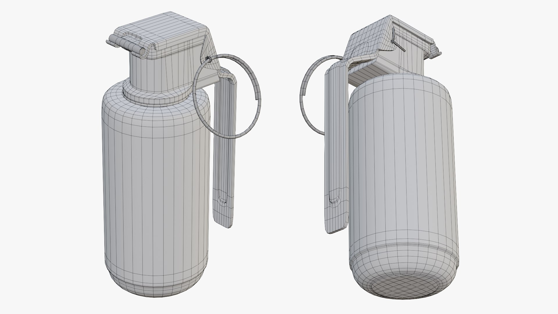 3D XM58 Riot Control Grenade Model - TurboSquid 2245126
