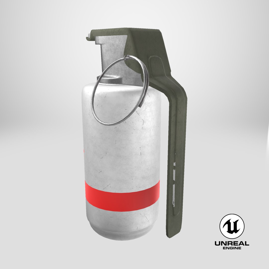 3D XM58 Riot Control Grenade Model - TurboSquid 2245126