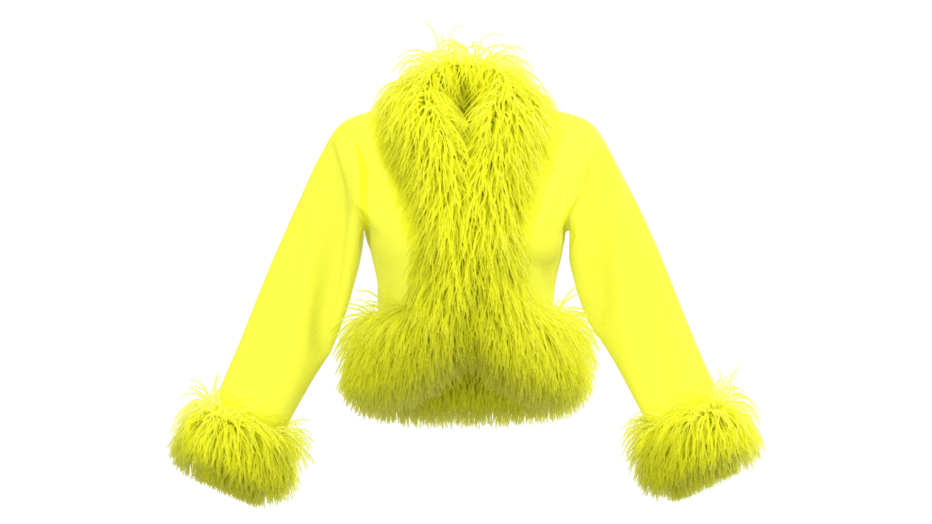 Feather Jacket Model - TurboSquid 2189044